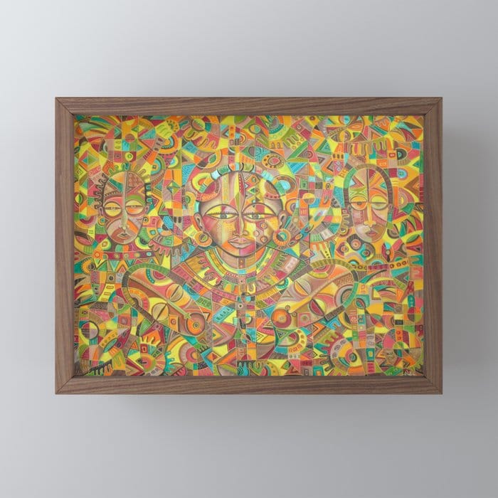 Born-House Twin | Art Cameroon African Paintings