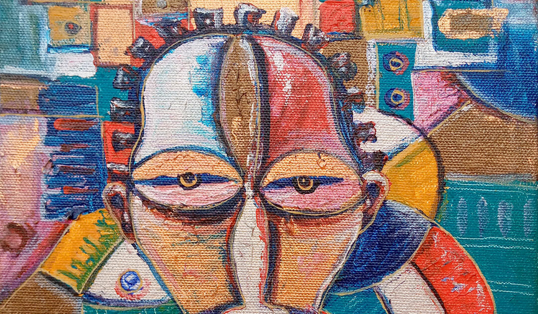 Self Portrait | Art Cameroon African Paintings